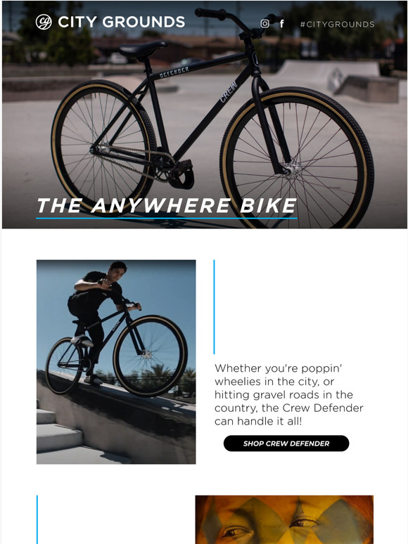 City Grounds: The Crew Defender is your next every day bike | Milled