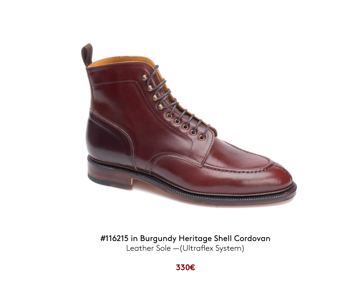 Meermin Shoes: Last Days: Heritage Shell CordovanUltraflex Boots | Milled