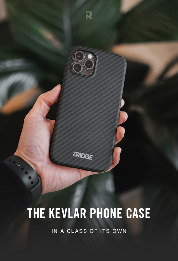The Ridge: Meet The Kevlar Phone Case | Milled
