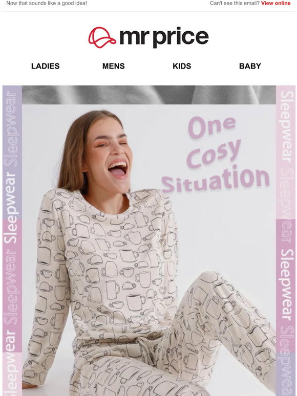 Mr Price: Sleepwear sets from R149.99 | Milled