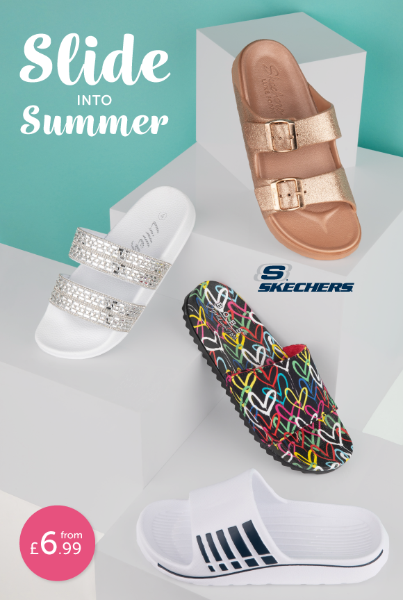 Shoe Zone: Sliders = Summer Essentials! | Milled