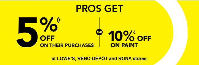 Réno-Dépôt: Have you heard about the VIPpro program? | Milled