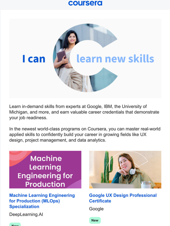 Coursera: Build skills in UX design, project management, data analytics ...