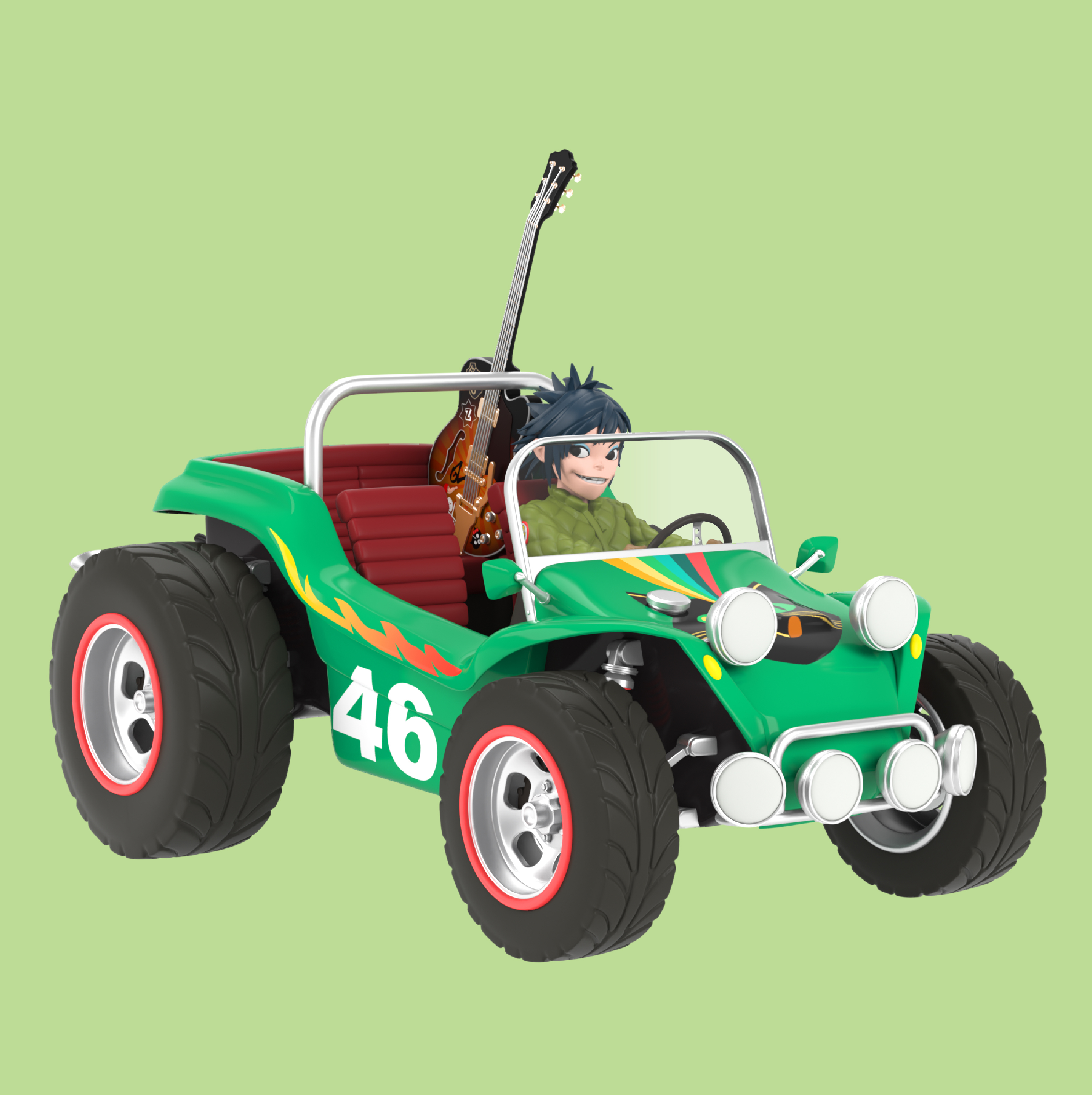 Superplastic: BEEP BEEP HERE COMES GORILLAZ GEEP | Milled