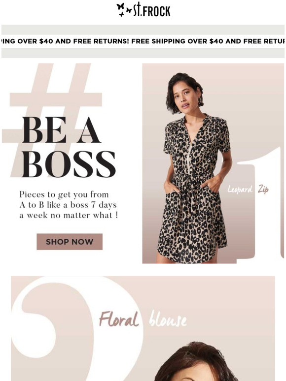 St Frock: HEY BOSS LADY | Milled