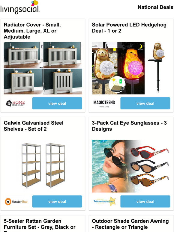 LivingSocial: Vida Radiator Cover | Solar Powered LED Hedgehog | 2 ...