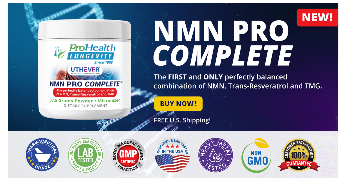 ProHealth: Introducing NMN Pro Complete | Milled