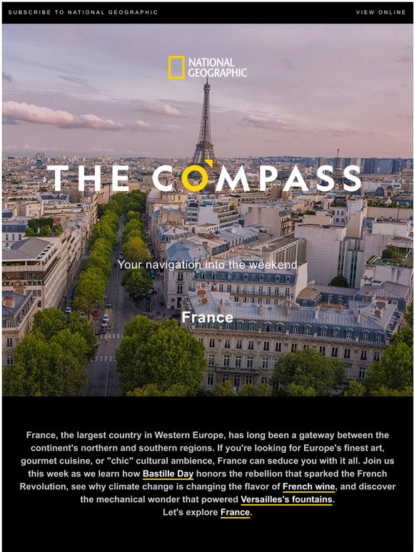 National Geographic: The Compass: France | Milled