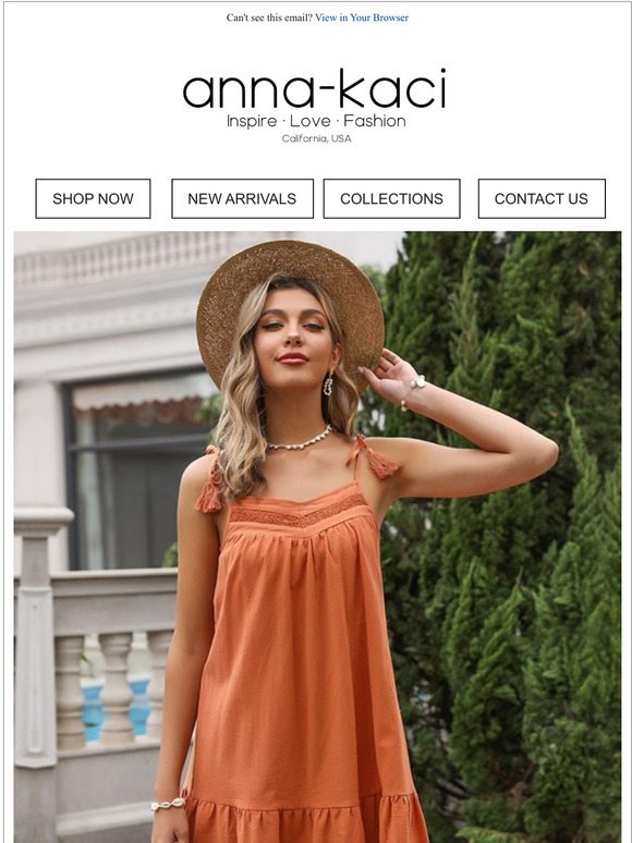 Anna-Kaci: Our Brand New Summer Arrival: The Sunrise Collection | Milled