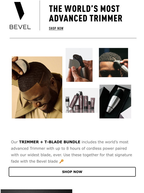 Bevel: World's Most Advanced Trimmer | Milled