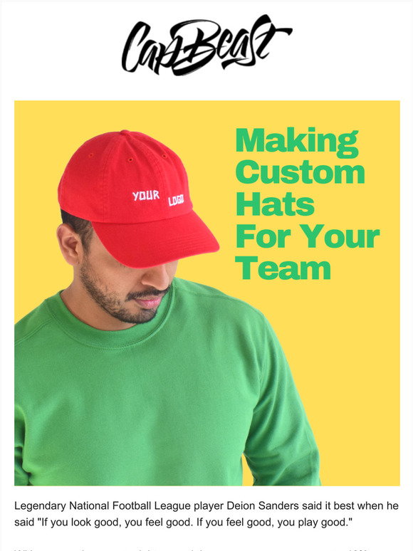 CapBeast: CapBeast's guide to making custom hats for your team | Milled