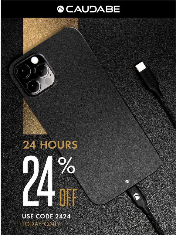 Caudabe: 24% off for 24 hours only... | Milled