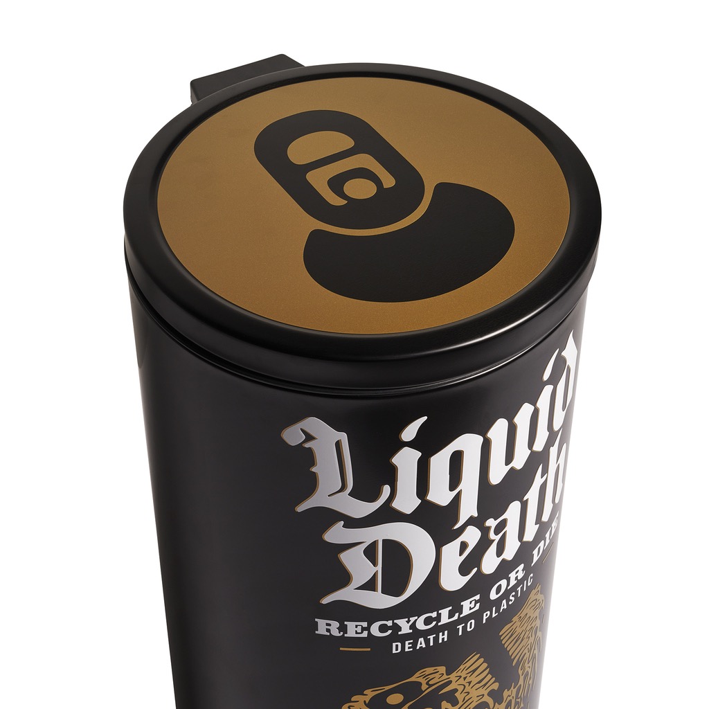 Liquid Death: Tallboy Recycling Bin | Milled