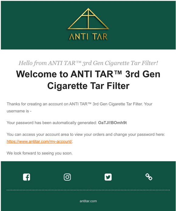Cahaya Ads Pte Ltd: Your ANTI TAR 3rd Gen Cigarette Tar Filter account ...