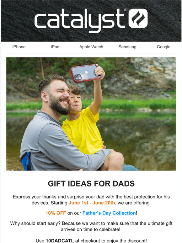 Catalyst: Happy Father's Day! Here's a special gift for you | Milled