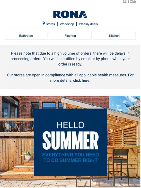 RONA: Everything you need to do summer right | Milled