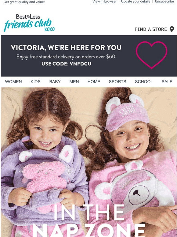 Best & Less: PJ Party Make bedtime fun for the family | Milled
