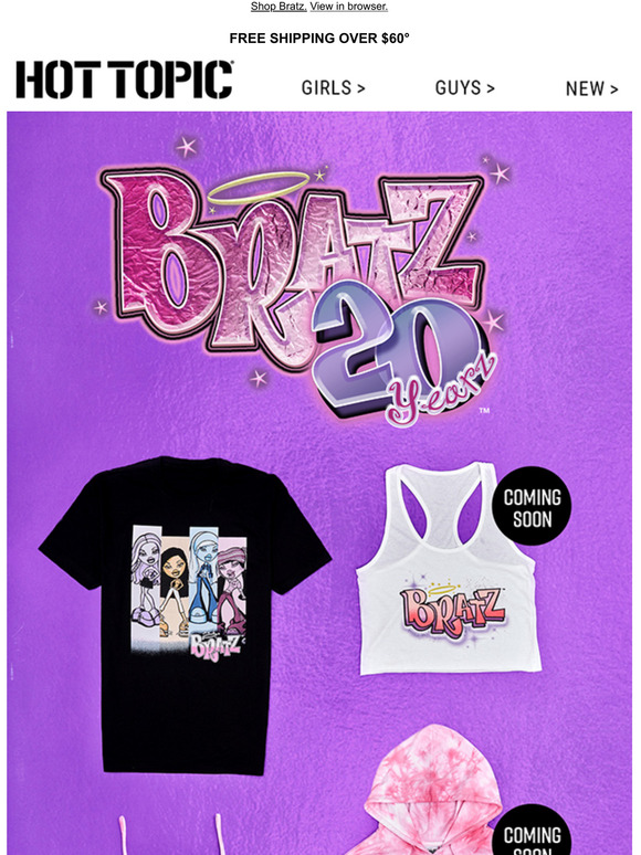 Hot Topic: Celebrate 20 YEARZ of Bratz with Jade, Cloe, Sasha & Yasmin ...