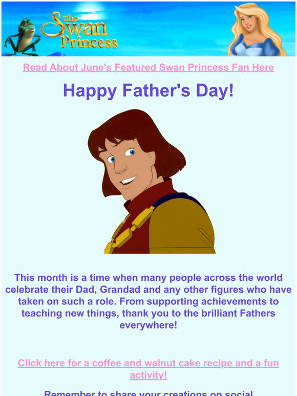The Swan Princess: Happy Father's Day!!! | Milled