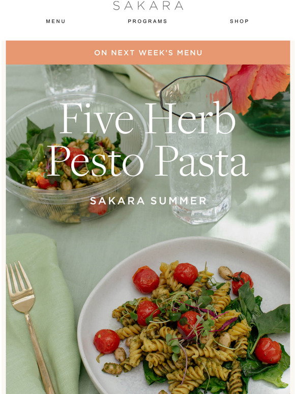 Sakara Life: Pasta That Heals | Milled