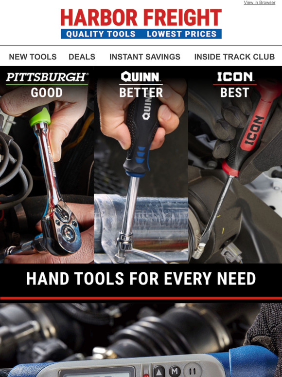 Harbor Freight: Hand Tools for Every Need | Milled