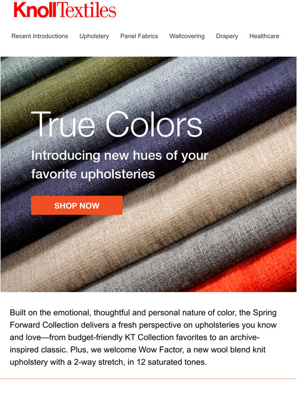 Knoll: New Colors are Here! | Milled