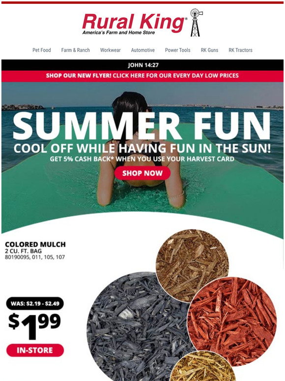 Rural King: Summer Loving | Weve Got The Essentials For A Great Summer ...