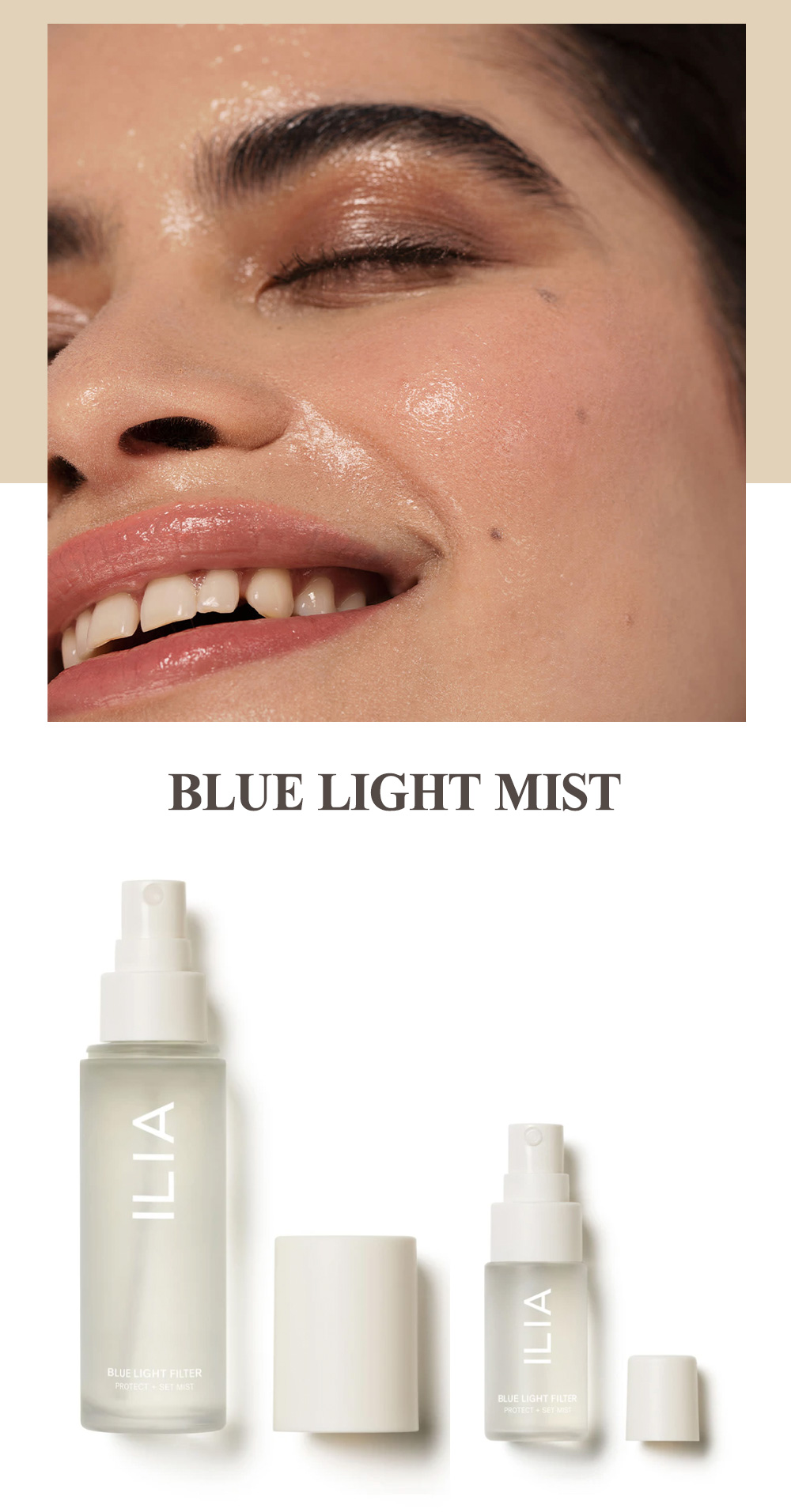 Alyaka: NEW IN: Blue Light Filter Protect + Set Mist From Ilia | Milled