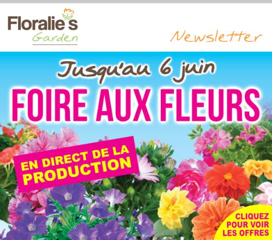 Floralies Garden: FOIRE AUX FLEURS ... Des offres exceptionnelles jusqu ...