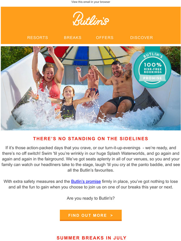 Butlins: Bring on summer! | Milled