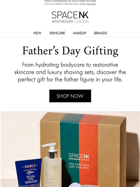 Space NK: Gifts for him this Fathers Day | Milled