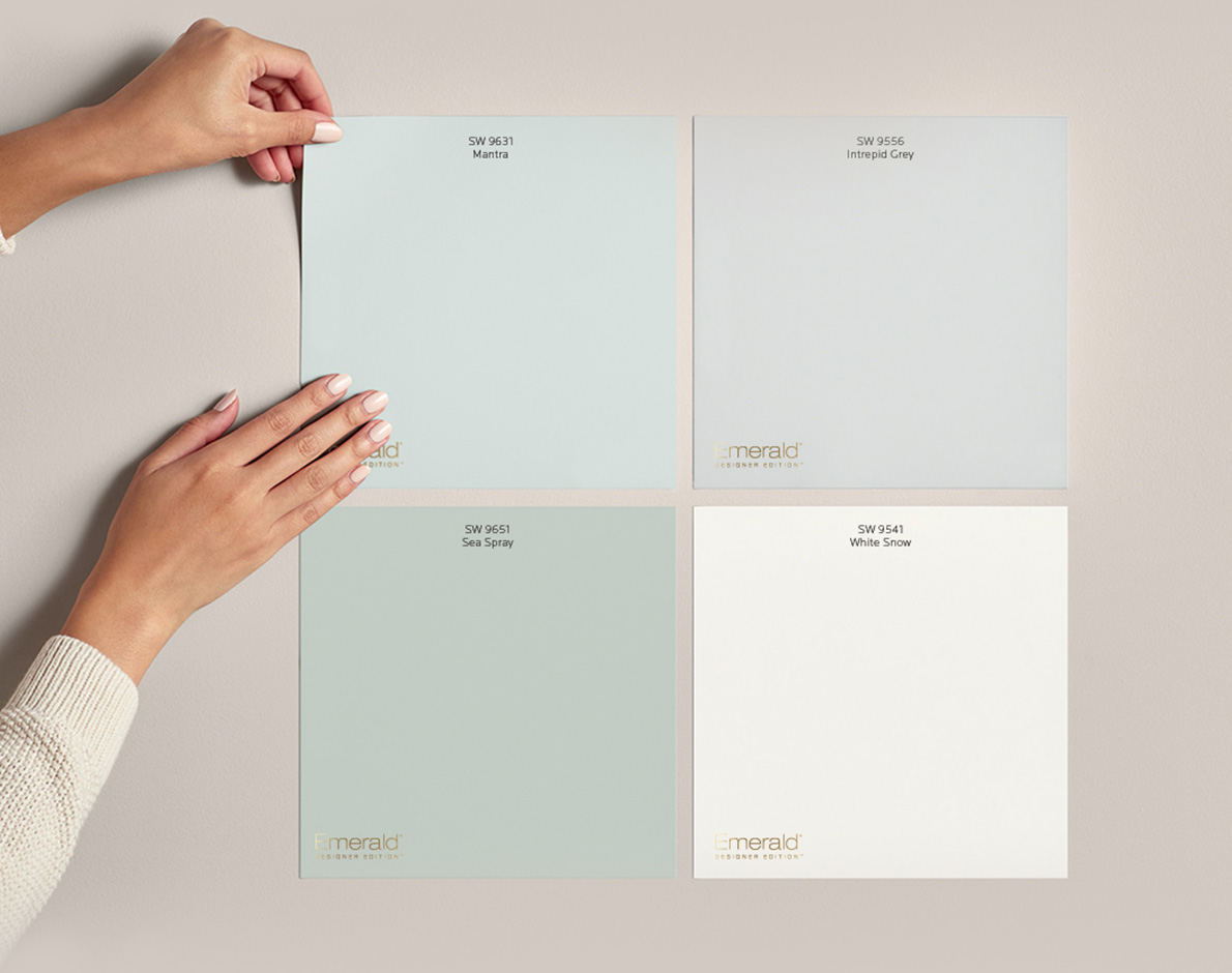 Sherwin-Williams: NEW! Peel & Stick Samples Are Here | Milled