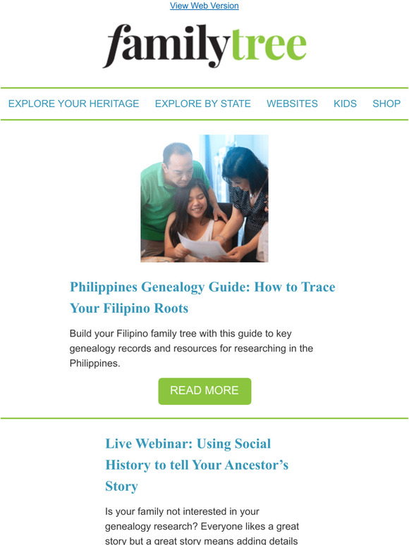 Family Tree Magazine: How to Trace Your Filipino Roots | Milled