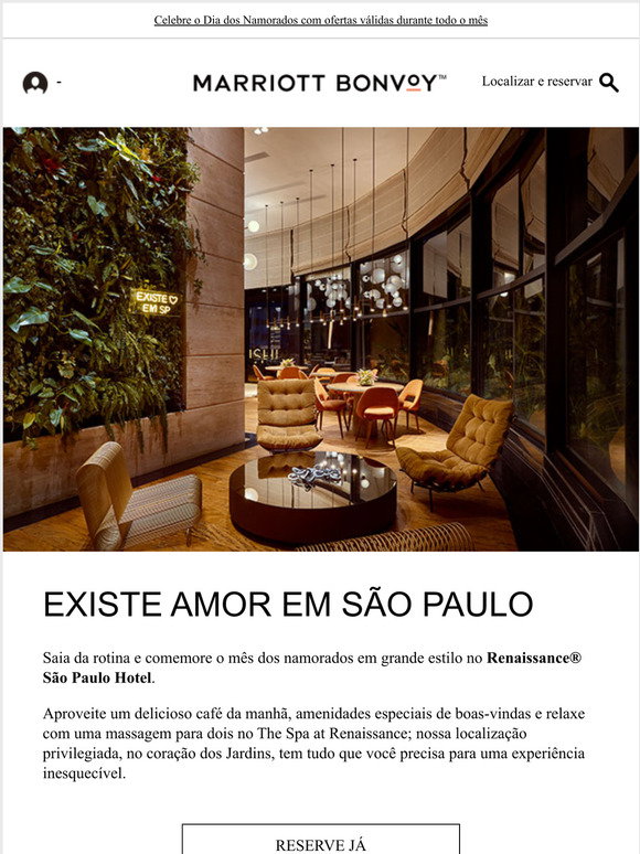 Marriott: Neste ms dos Namorados, Curta um Momento a dois com Marriott ...