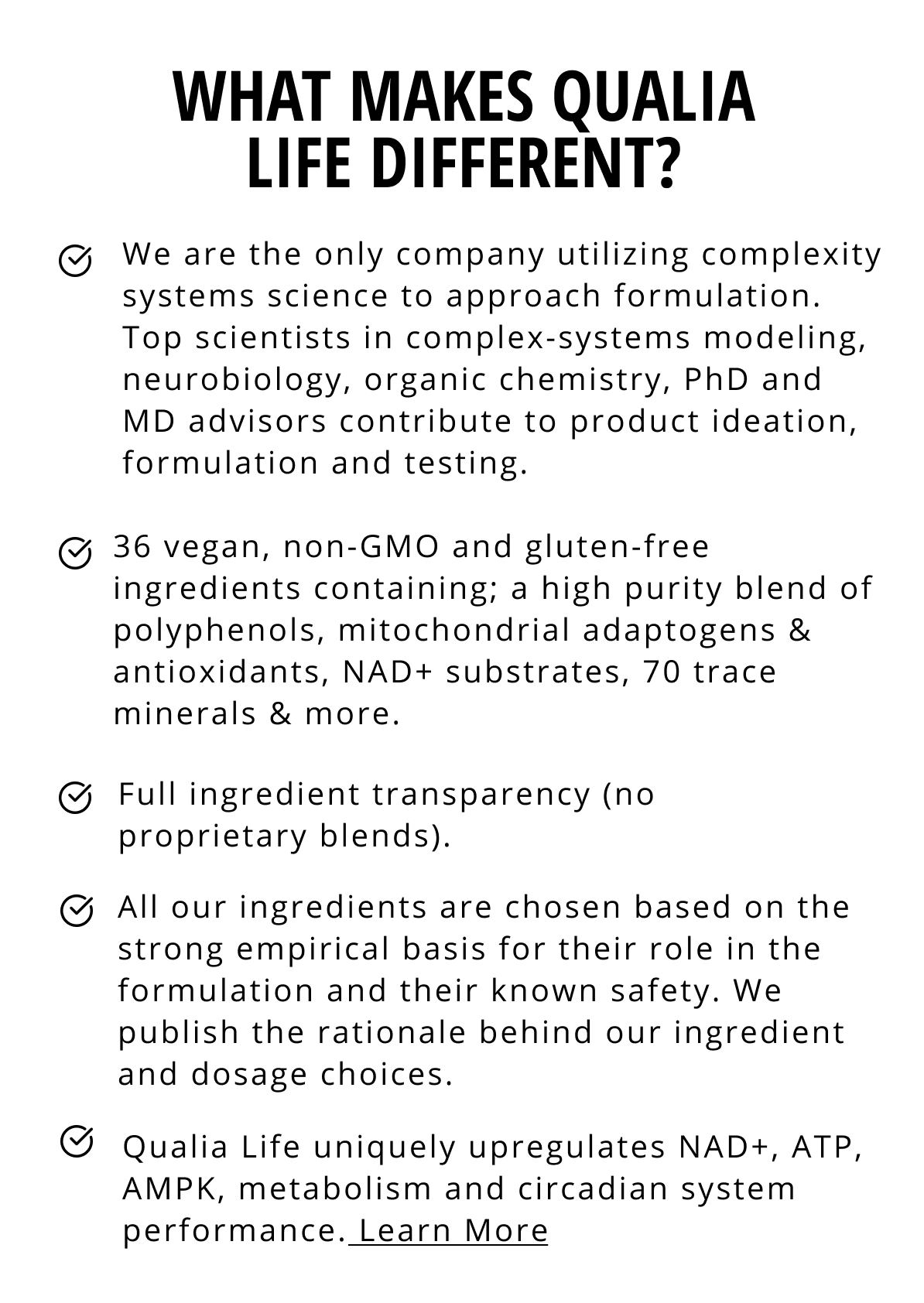 Neurohacker Collective: 5 Benefits of Qualia Life | Milled