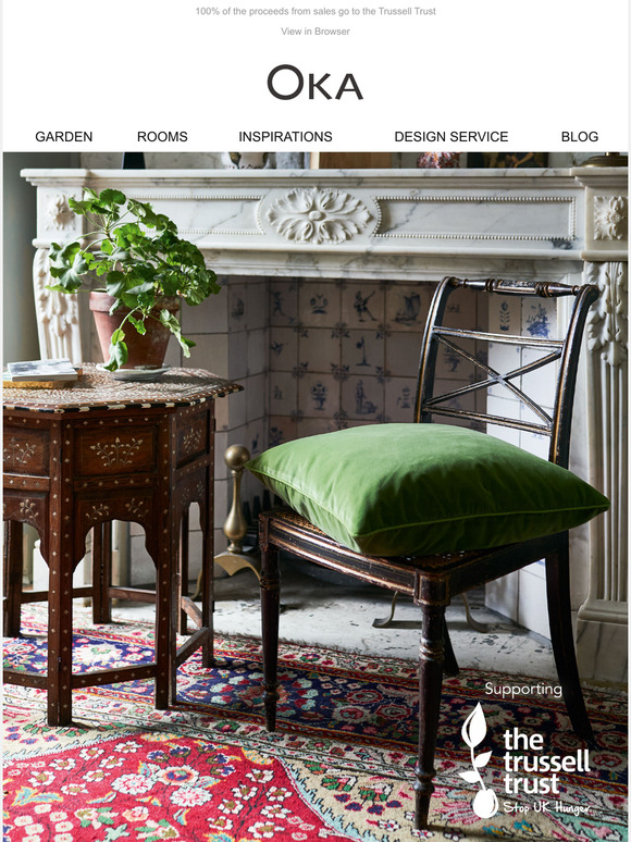 OKA: Discover the cushion that gives back | Milled