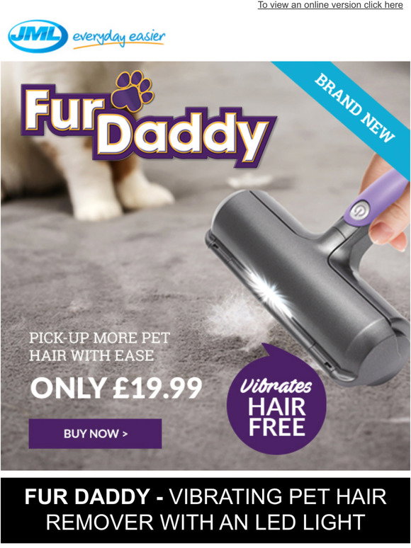 JML: Pick-up more pet hair with ease | Milled