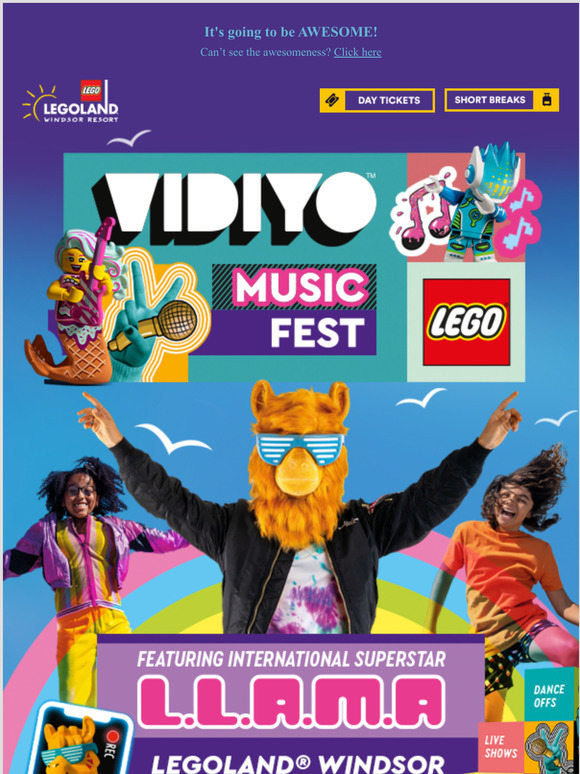 Legoland: The ULTIMATE event for fans of music and fun... | Milled