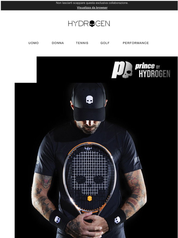 Hydrogen: Prince by Hydrogen Scopri la nuova racchetta Limited Edition ...