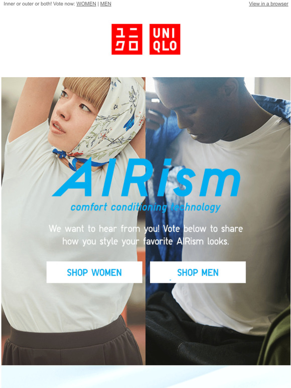 UNIQLO: How do you wear your AIRism? | Milled