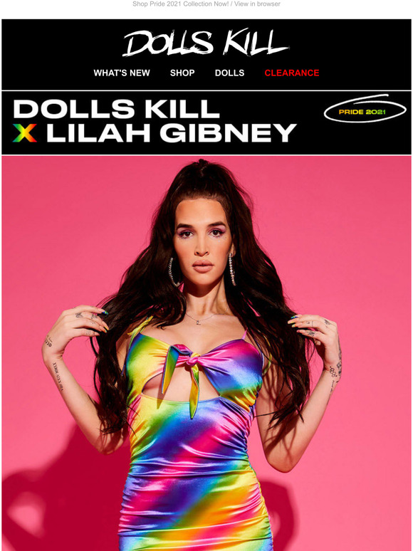 Dolls Kill: PRIDE 2021: Shes Back Trans Superstar Lilah Gibney | Milled