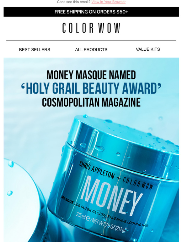 Color Wow: This hair mask has Cosmo editors OBSESSED | Milled