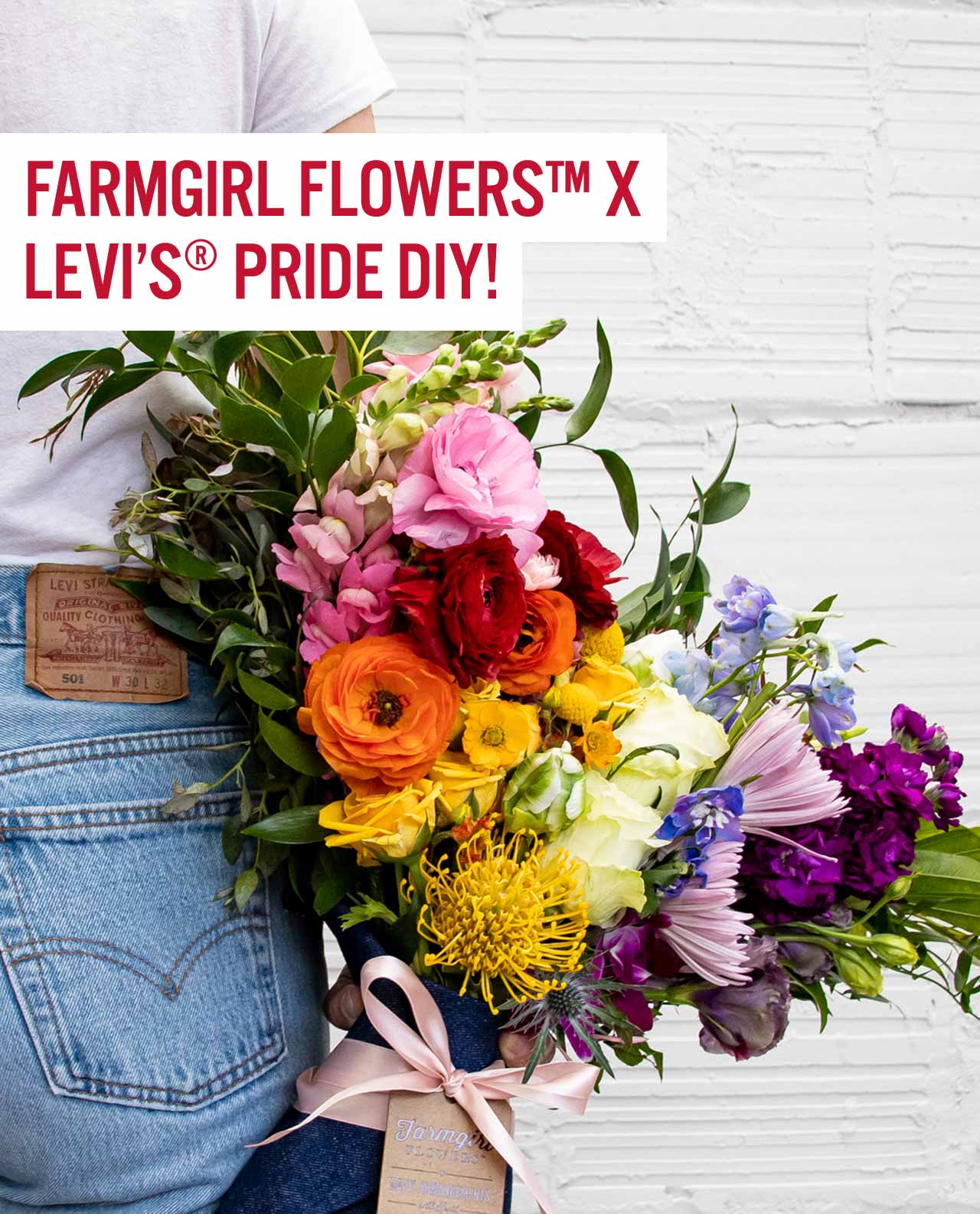 Levi's: Levis x Farmgirl Flowers | Milled