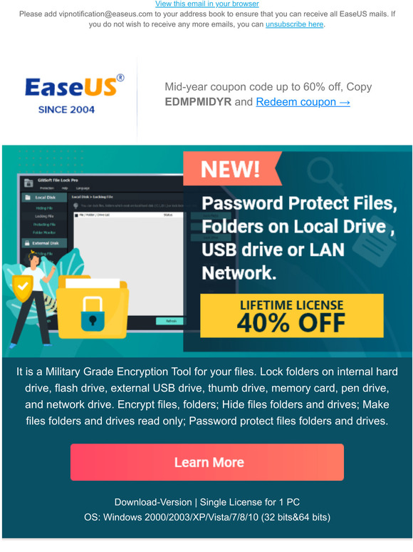 EaseUS: File Lock Software - Hide/Lock Files, Folders and Drives, or ...