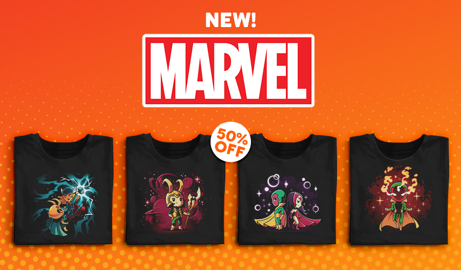 TeeTurtle: MARVEL-ous new t-shirts!! | Milled