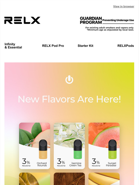 RELX: New flavors for RELX Pod & You should never miss it | Milled