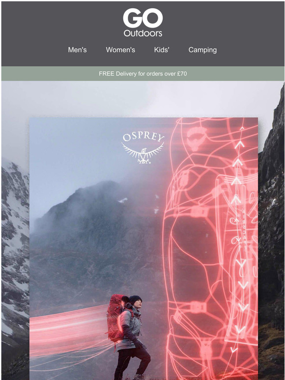 Go Outdoors: NEW Osprey Ariel and Aether Backpacks | Milled