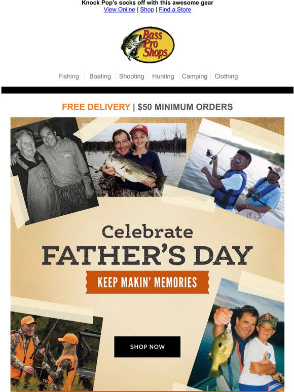 Bass Pro Shops: What's better than a dad joke? A gift from Bass Pro ...