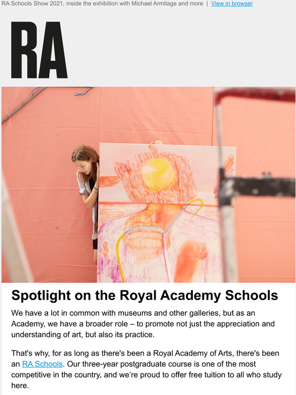 Royal Academy of Arts: Meet the students at the Royal Academy Schools ...
