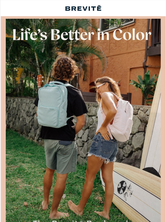 Brevite: The Brevit Backpack in 5 new colors! | Milled